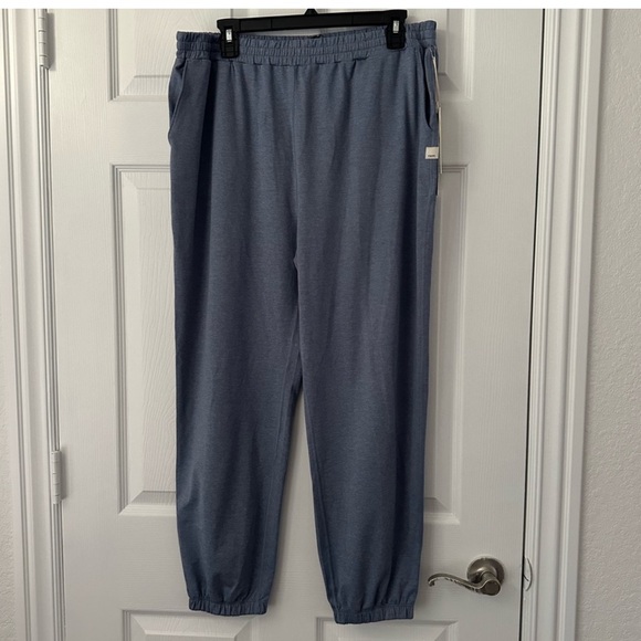 Vuori | Pants & Jumpsuits | Vuori Boyfriend Joggers In The Blue Heron ...